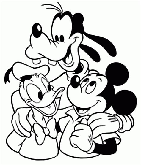 Free Printable Mickey Mouse Clubhouse Coloring Pages