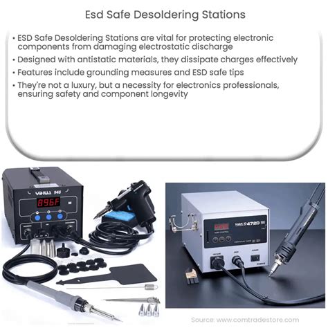 Esd Safe Desoldering Stations Electricity Magnetism
