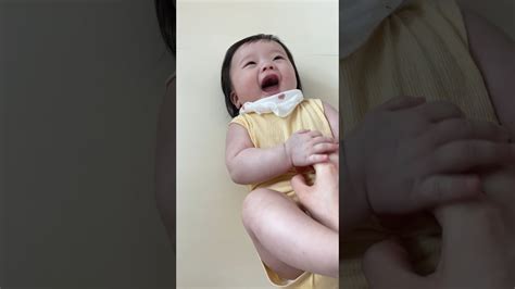 간지럼 타는 아기😆 189일 꺄르르 간지러워 장난꾸러기 Youtube