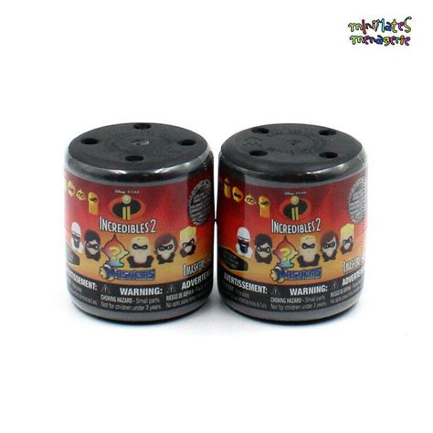 Mashems Disney Pixar Incredibles 2 Series 1 Lot Of 2 Sealed Capsules