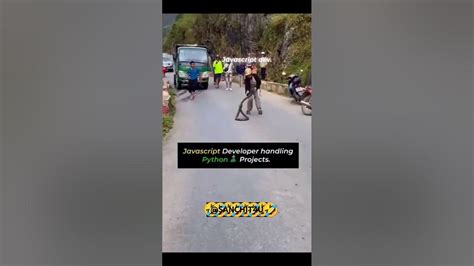 🤣🤣🤣 Javascript Python Developer Funny Viralvideo Viralshorts Popular Iitdelhi Youtube