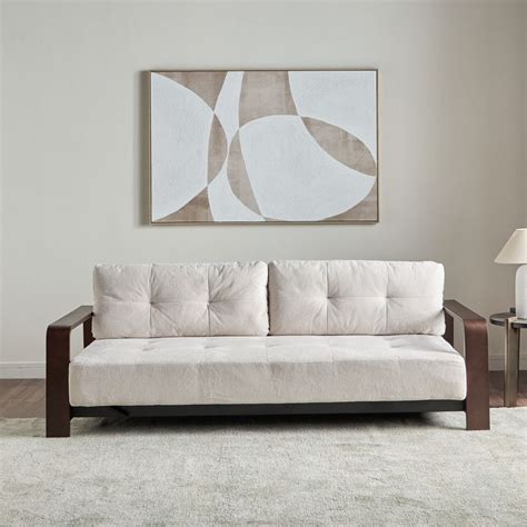 Shop Elison 3 Seater Fabric Sofa Bed Home Centre Uae