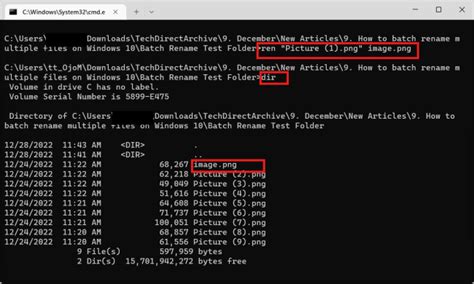 batch rename multiple files on windows techdirectarchive