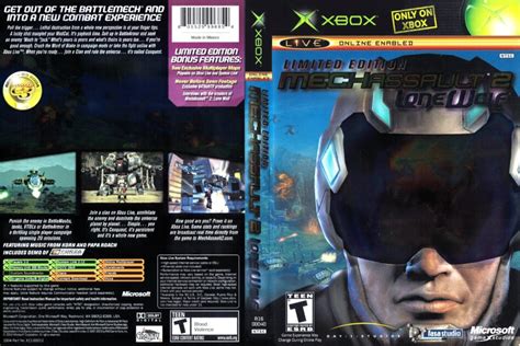 Mechassault 2 Lone Wolf Limited Edition 2004 Xbox Ntsc Retail