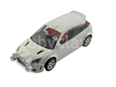 Ford Focus Rs Wrc White Road Car Hand Painted