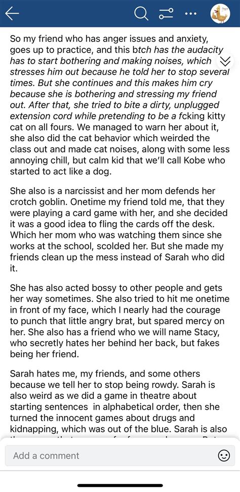 Person Shares Story About How An Entitled Brat In His Theatre Class Was