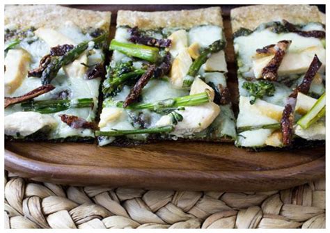 Chicken Pesto Flatbread Recipe Hellofresh