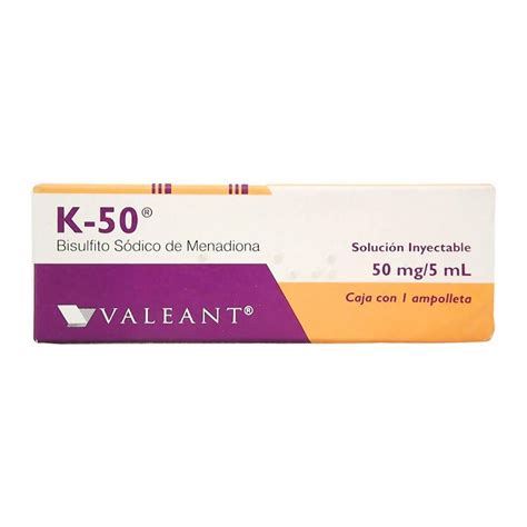 K 50 Solución Inyectable 50 Mg 5 Ml A Precio De Socio Sams Club En Línea