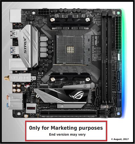 Motherboard Am4 Mitx Chipset Sff Network