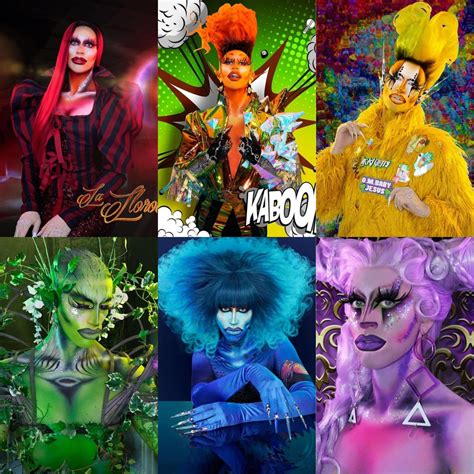 Acid Betty Serving All Colors Of The Rainbow Rrupaulsdragrace