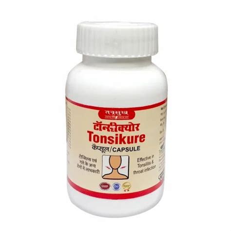 Tonsikure Capsules Tonsilitis Capsules At ₹ 105pack Herbal Cough
