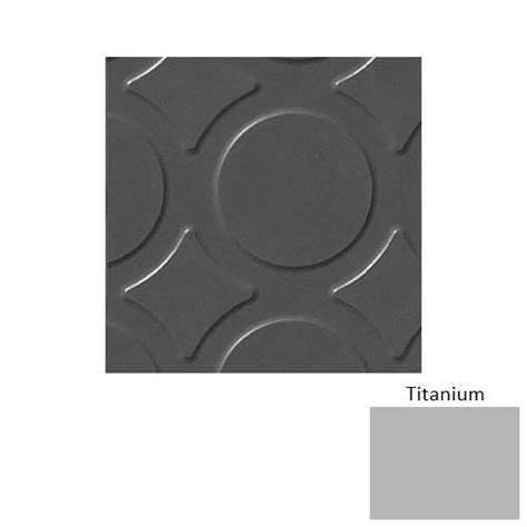 Flexco Flextones 091 Titanium Textured Rubber Distinct Designs Tile