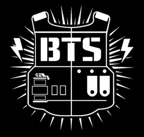 Bts Army Logotipo Imprimir De Navillera Redbubble