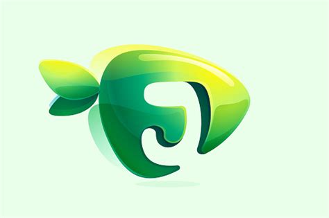 환경 친화적 인 J 문자 이니셜 삼각형 화살표 모양에서 잘라낸 3d 사실적인 아이콘 수채화 스타일의 녹색 잎이 있는 숲 에코