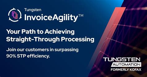 Tungstenautomation Invoiceagility Apautomation Businessautomation Geert Verstraeten