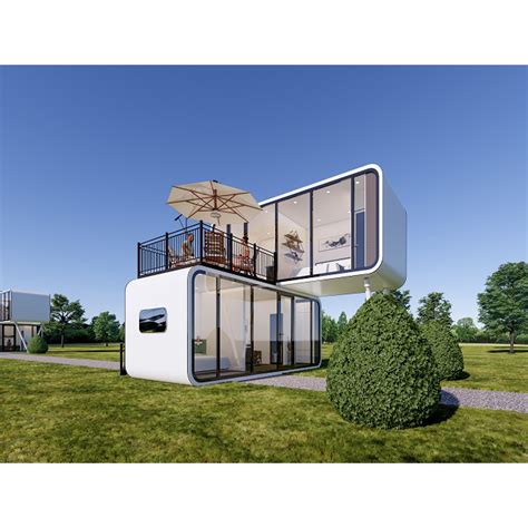 China Container Home Prefabricated Modular Steel Frame Buildings Luxury Hotel Coffee Shop Prefab