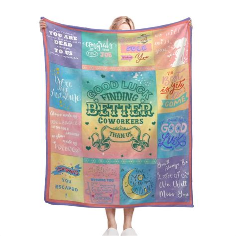 Coworker Leaving Ts Throw Blanket For Coworker Colleagues Boss Best