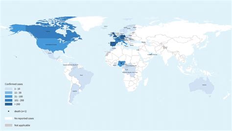 Geographic Distribution Of Monkeypox Reference World Health