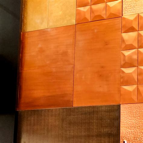 Elegant Brass Sheet With Antique Itching And Engraving Design Metal