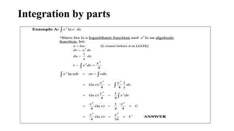 methods of integration pptx