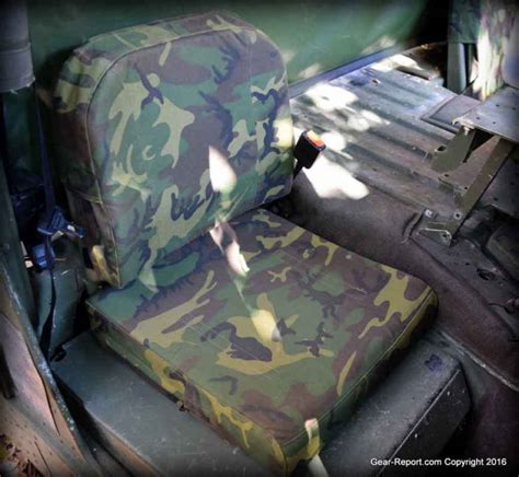 Hmmwv Upgrade Seat Options For Humvee And Military Hummer Gear Report