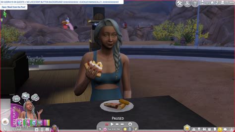 Mod The Sims Bg Sgfx Override No Godrays On Quests No Live Event Button Button