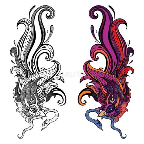 Garuda Bird Tattoos
