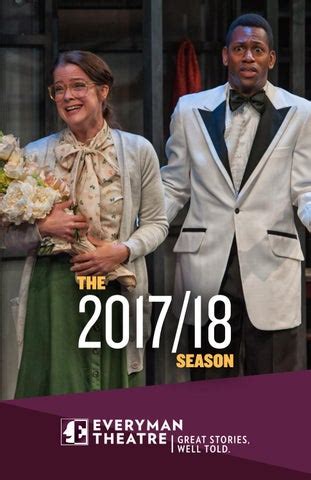 Everyman Theatre 2017 18 Season Brochure By Everyman Theatre Issuu