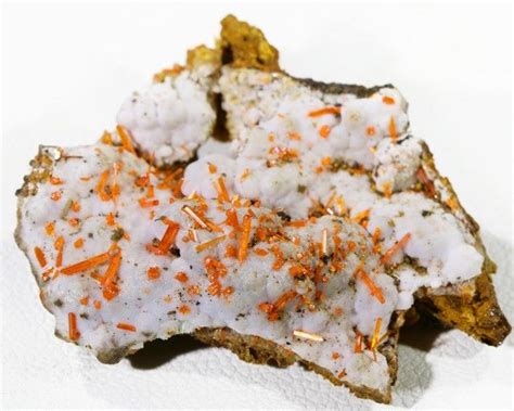 20cts Nice Crocolite On Dundaiste Specimen Pl 1383 Specimen Nice Gem Rock Auctions