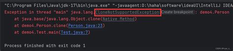 java—— cloneable 接口和深拷贝 java 深拷贝cloneable csdn博客