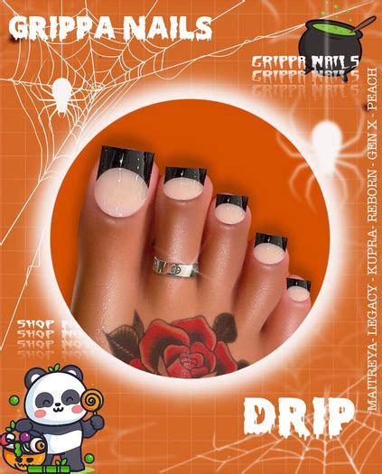 Second Life Marketplace Grippa Pedi Drip Set