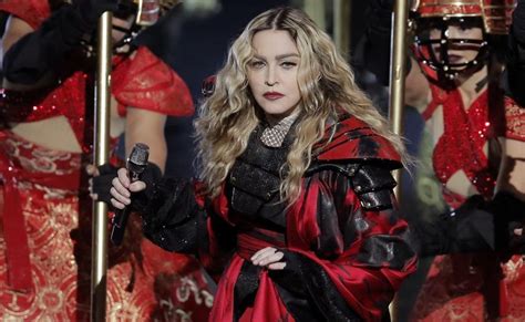 Madonna Exposes Fans Breast At Concert The West Australian