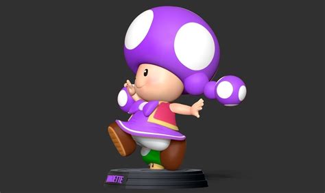 Toadette Super Mario Fanart 3d Model 3d Printable Cgtrader