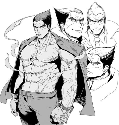 Mishima Kazuya Tekken And More Drawn By Jabnag Rkgkjj Danbooru