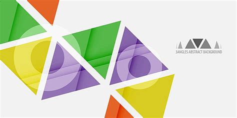 Geometric Colorful Abstract Background Futuristic Texture Blurred Vector Futuristic Texture