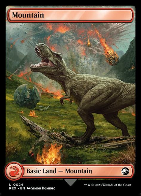 Jurassic World Collection Rex Card Gallery · Scryfall Magic The