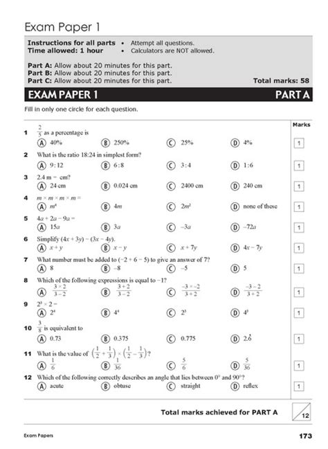 Excel Essential Skills Mathematics Revision And Exam Workbook Pascal Press
