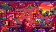 Pixels Background S Tenor