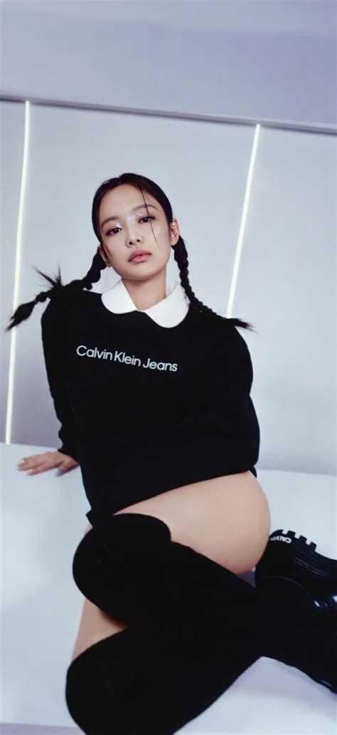 Jennie X Calvinklein For Dazed Korea Jennie Calvin Klein Fashion