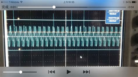 Photo Showing Aperiodic Pulses In Addition To The Touch Curent Waveform