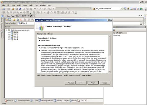 Team Foundation Server 2008 Tutorial Add New Project To Team