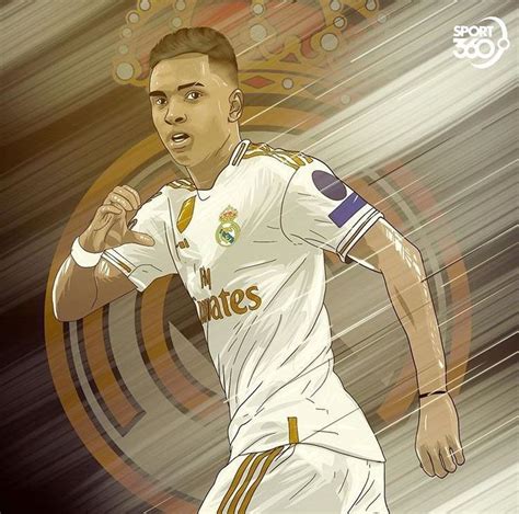 Arte Del Fúlbol Real Madrid La Copa America Soccer Drawing