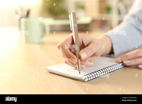 Adult Notebook Writing Hi Res Stock Photography And Images Alamy