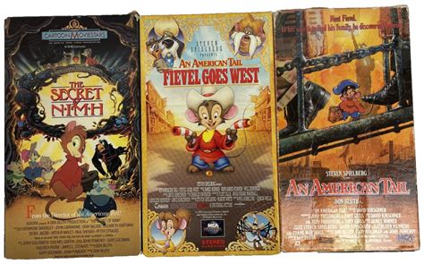 3 X Vhs An American Tail An American Tail And 50 Similar Items