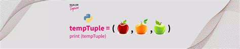 Tuples In Python Scaler Topics