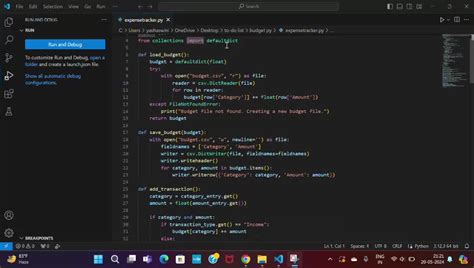 Video Making A Budget Tracker For Coding Raja Technologies Kintali
