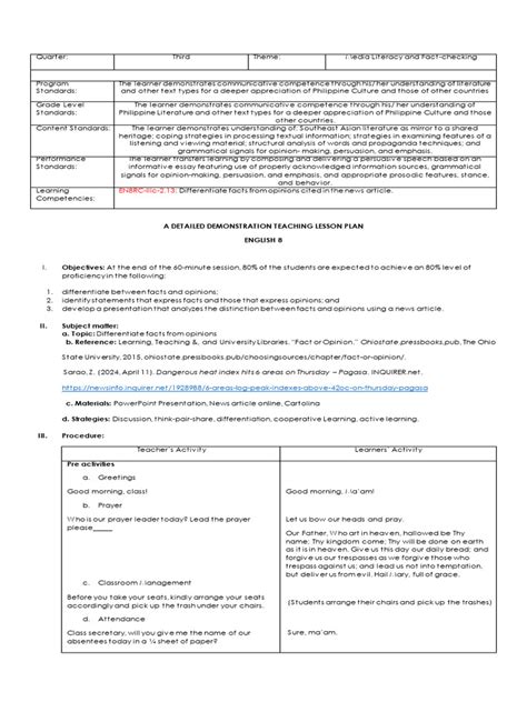 Lp Template Pdf Truth Learning