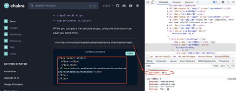 How To Truncate Text Inside A Flex Chakra Ui Chakra Ui Discussion GitHub