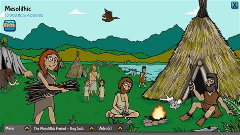 The Mesolithic Age The Stone Age Shelters Huts And Houses Video