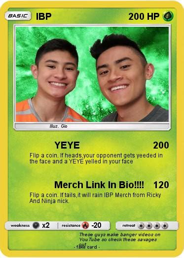 Pokémon Ibp Yeye My Pokemon Card